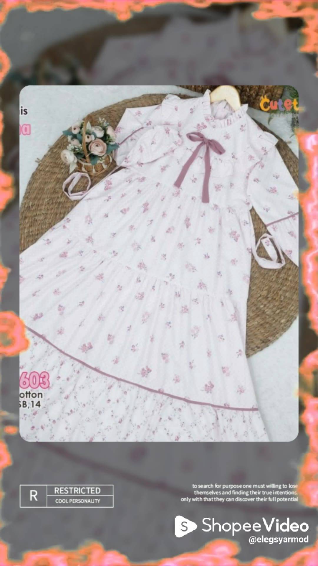 GR Cutetrik Gamis Daily Remaja Tanggung: Pakaian Muslim Modern dan ...