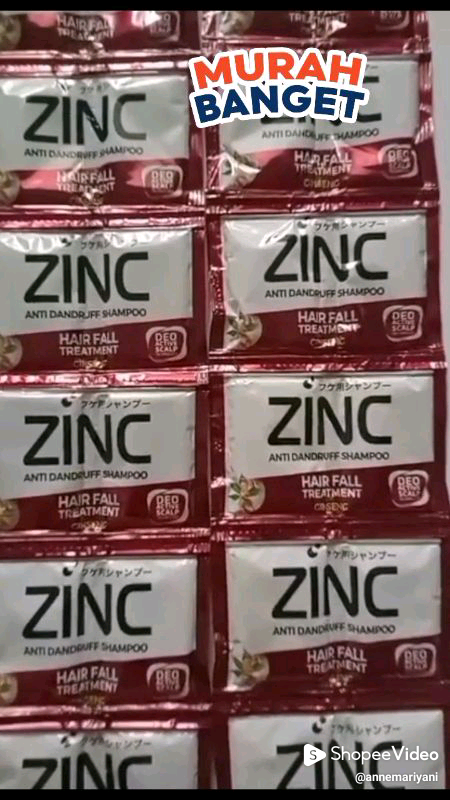 Shampo zinc renteng | Shopee Video Indonesia