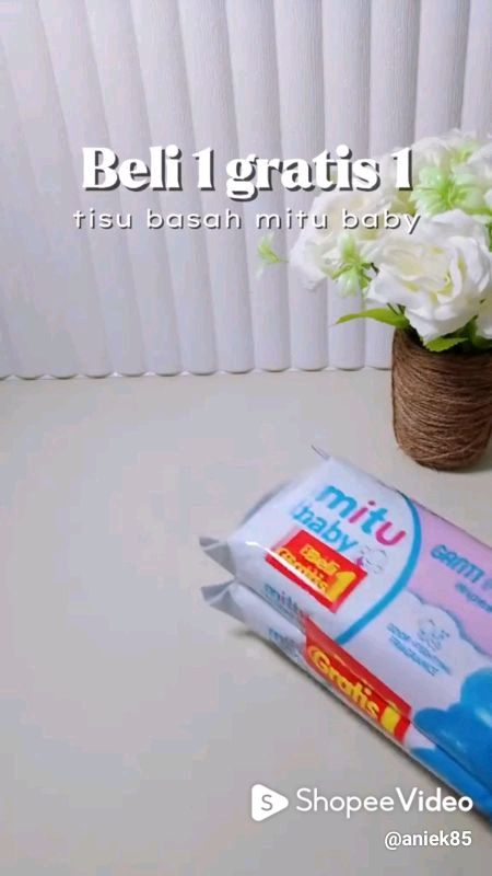 Tisu Basah Mitu | Shopee Video Indonesia