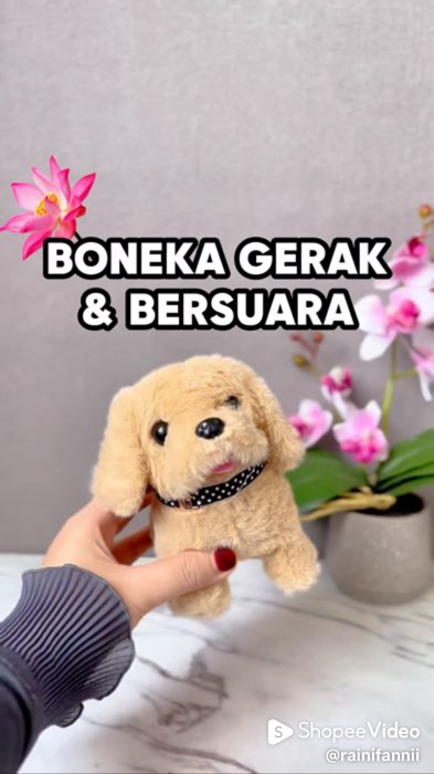 Boneka Gerak dan Bersuara | Shopee Video Indonesia